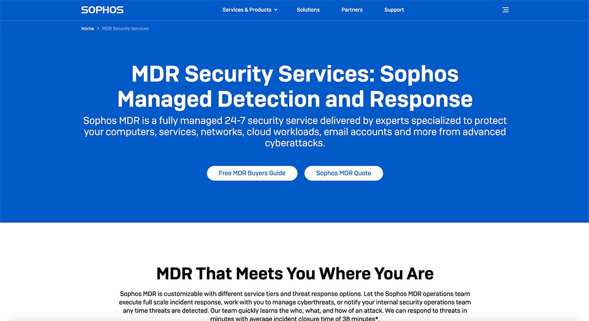 Top Managed Detection and Response Services Compared | 2025 Guide