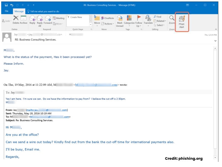 Avoid the Perils of a Whaling Phishing Attack