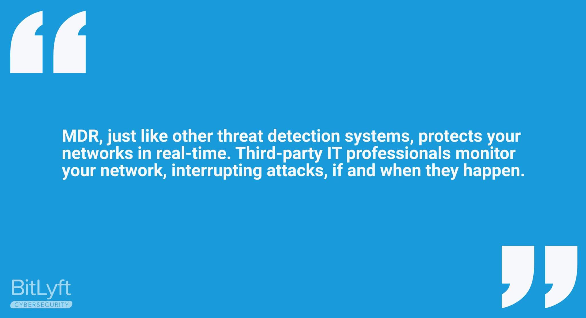 MDR vs. SIEM vs. SOAR Acronyms Explained | BitLyft Cybersecurity